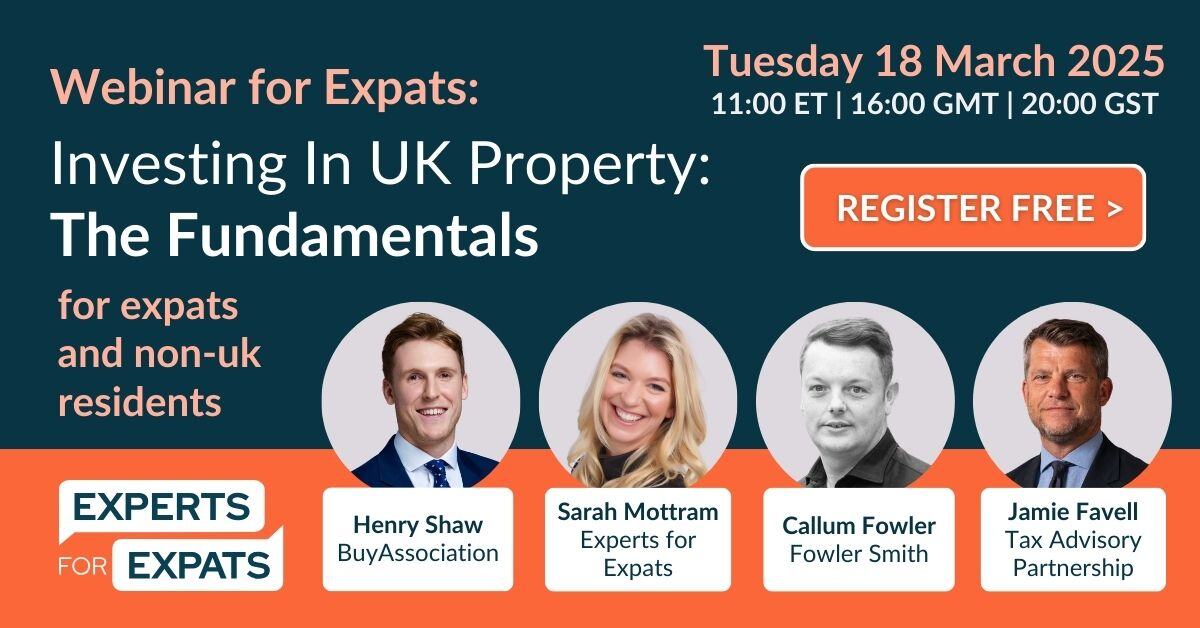 Webinar | Investing In UK Property: The Fundamentals